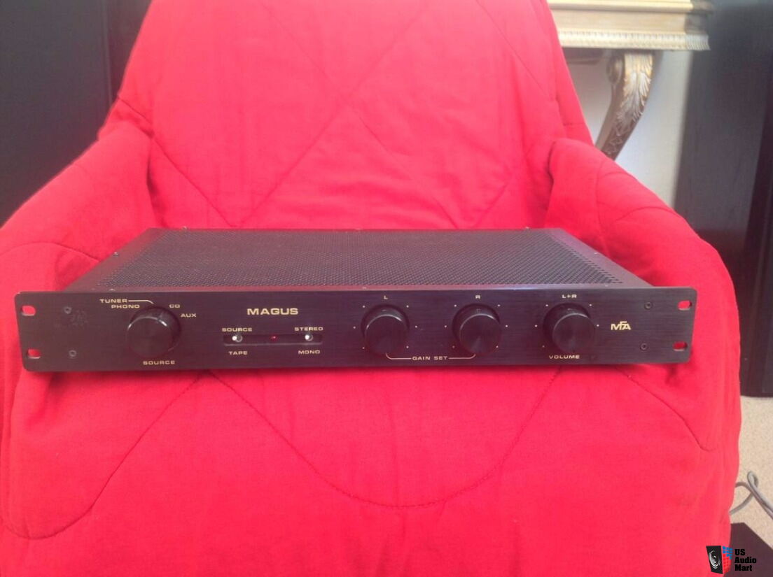 MAGUS B - MFA - TUBE preamp - power supply & original box - copy of ...