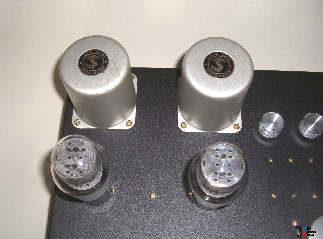 2A3 6SN7 Single Ended SE stereo Custom tube amp w/ JAMES OPT OIL RUN ...