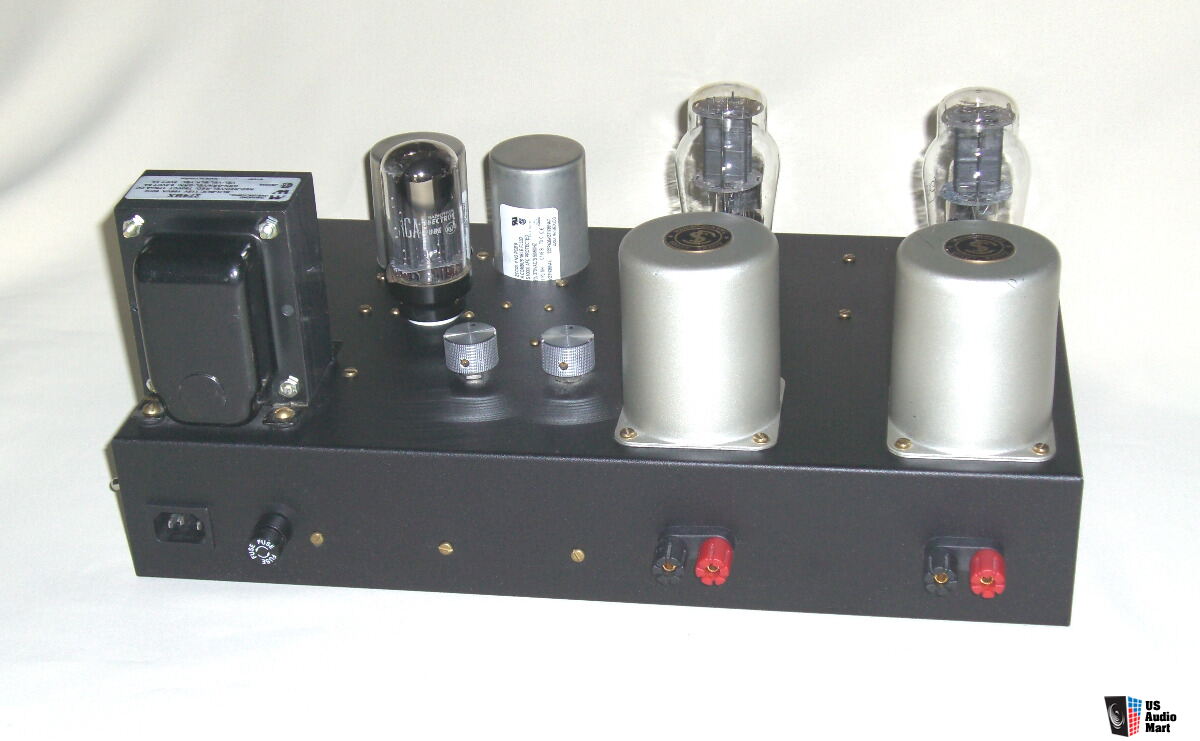 2A3 6SN7 Single Ended SE stereo Custom tube amp w/ JAMES OPT OIL RUN ...