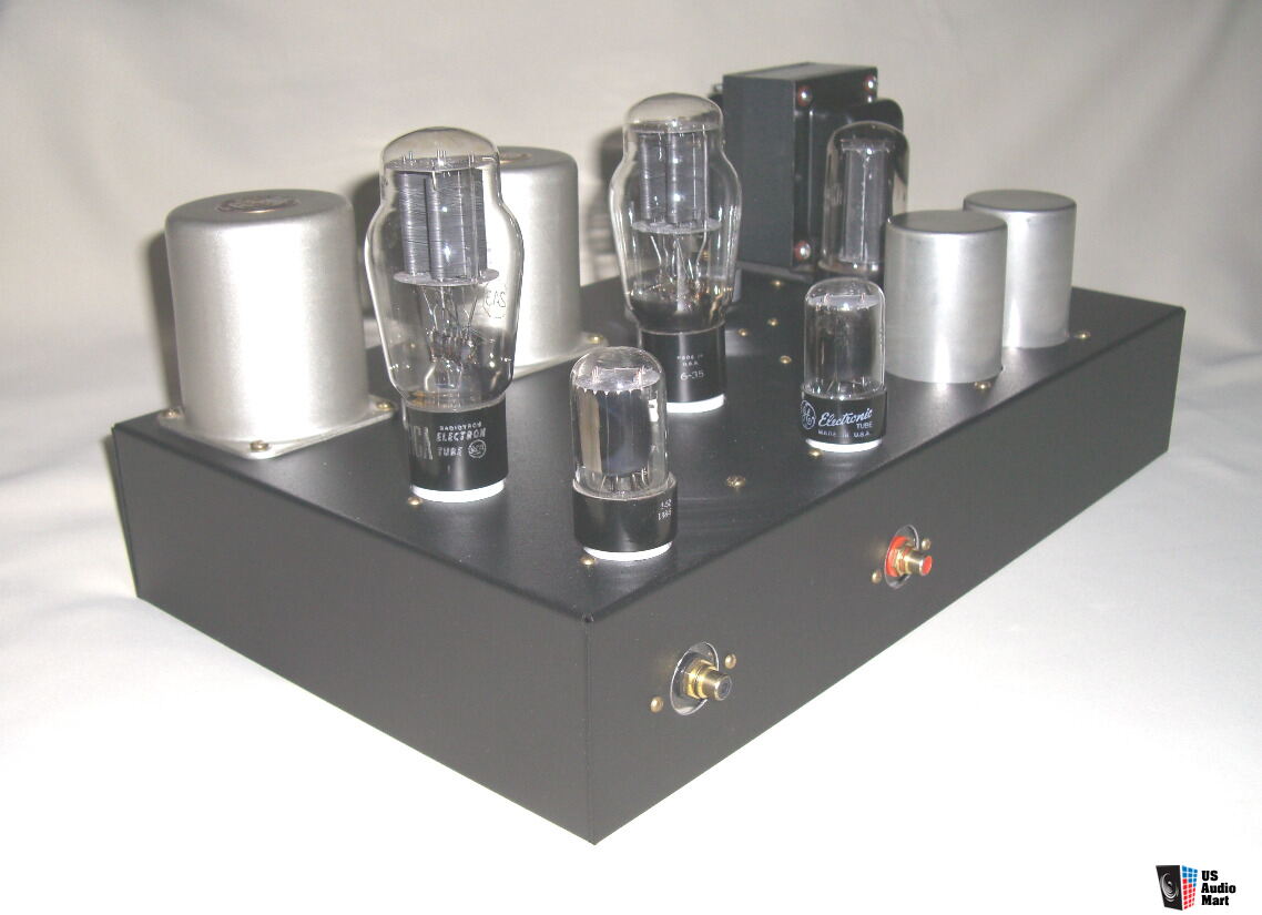 2A3 6SN7 Single Ended SE stereo Custom tube amp w/ JAMES OPT OIL RUN ...