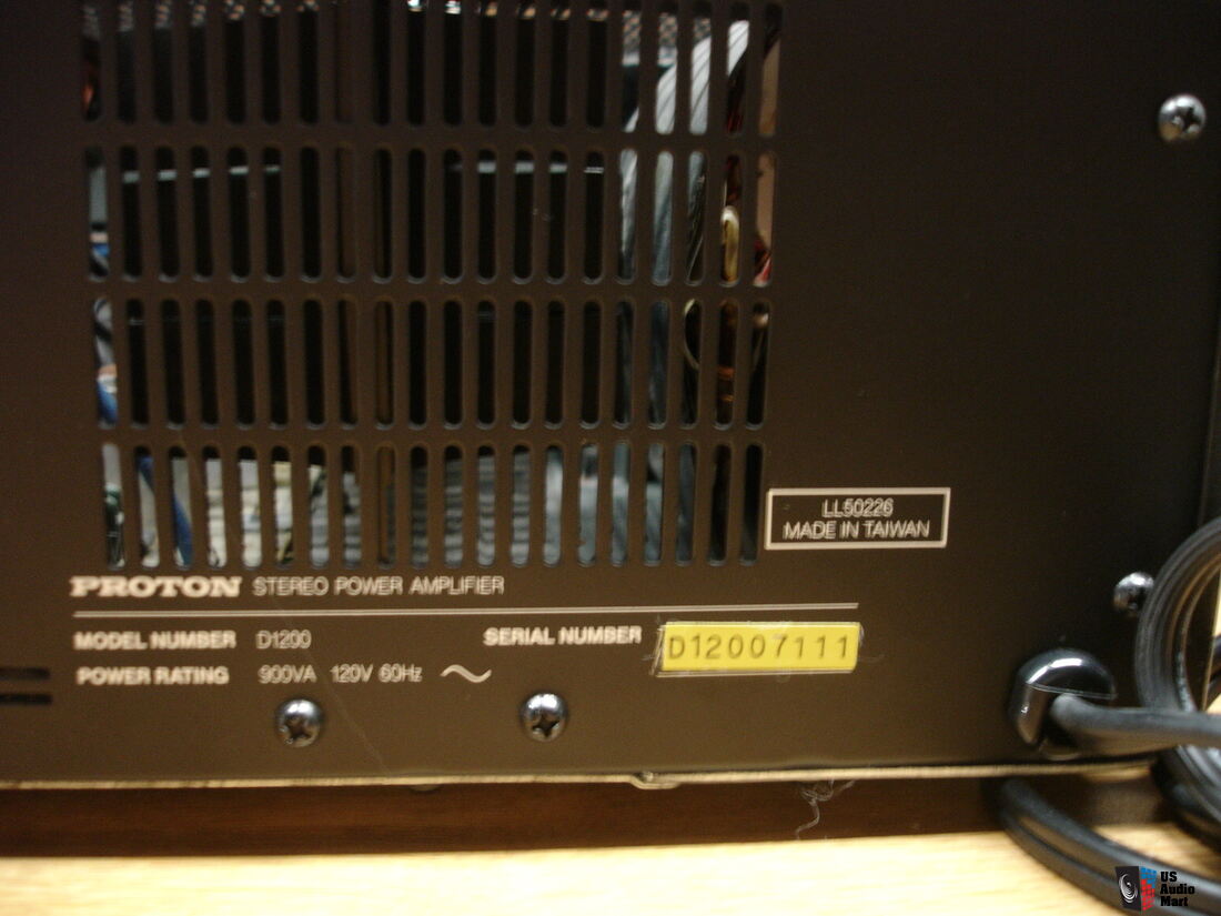 Proton D1200 DPD (Dynamic Power on Demand) Amplifier - 100W x 2 Photo ...