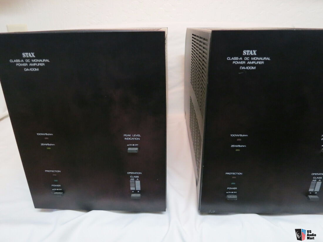 Stax DA-100M Class A DC Monoblock Amps Photo #1424046 - US Audio Mart