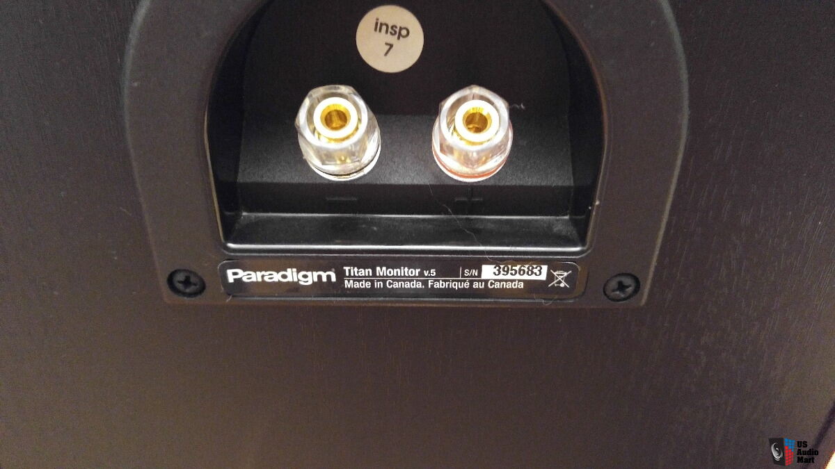 Paradigm Titan Monitor V5 Speakers Photo #1427878 - US Audio Mart
