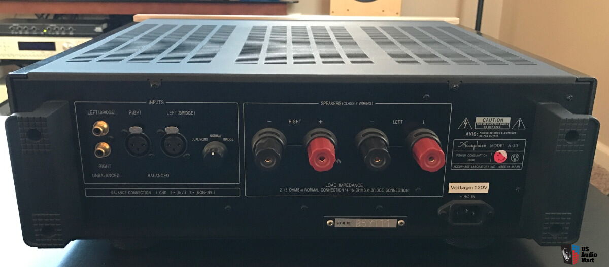 Accuphase A30 Class A Power Amp Photo #1430065 - US Audio Mart