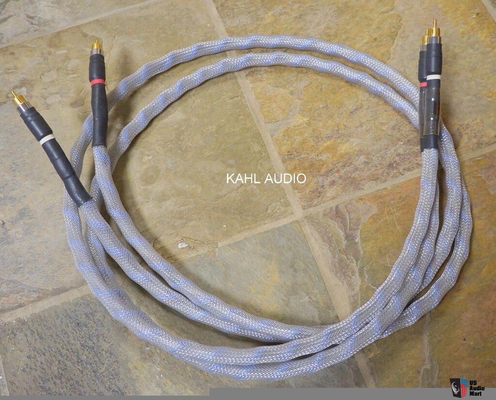 NBS Omega III interconnect cables. 6ft RCA pair. $5,200.00 MSRP Photo ...
