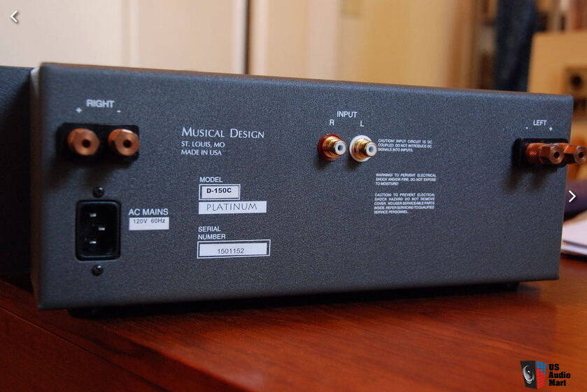 Musical Design D150C Custom Built John Hillig Amp Photo #1440401 ...