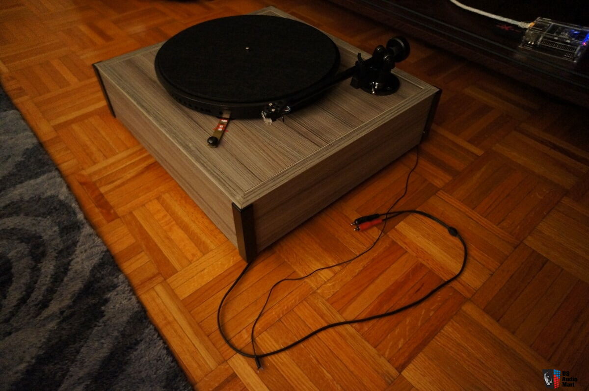 Built Lenco L75 Turntable with Moth (Rega RB250) Tonearm and Cartridge ...