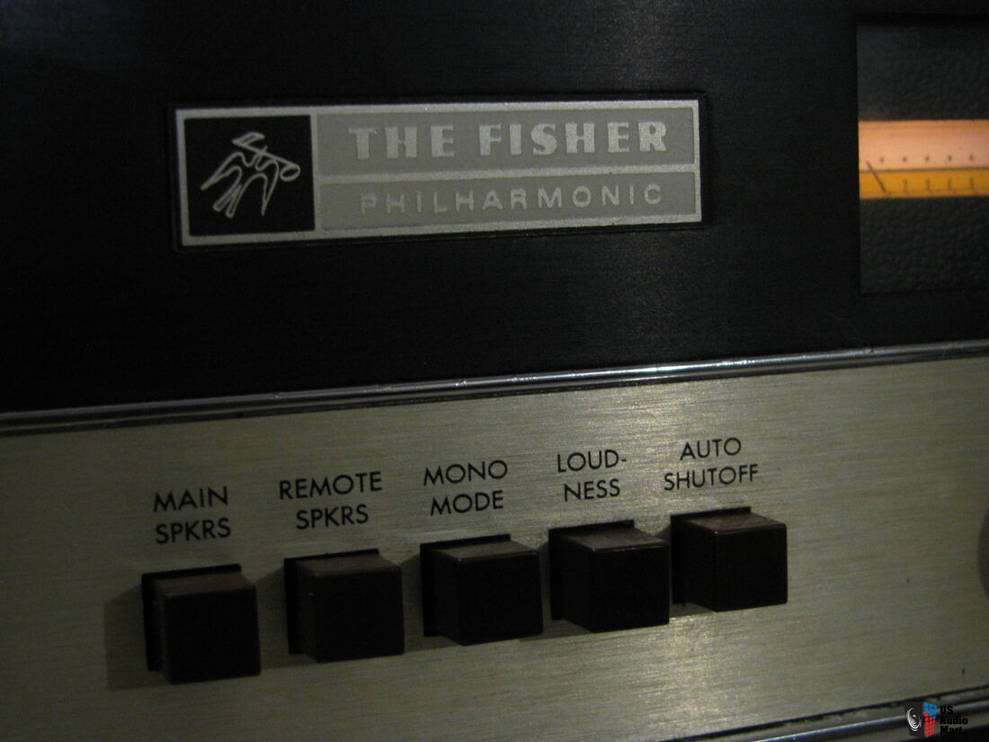 Vintage Fisher 30 Philharmonic FM/AM Stereo w/BSR Synchro Turntable ...