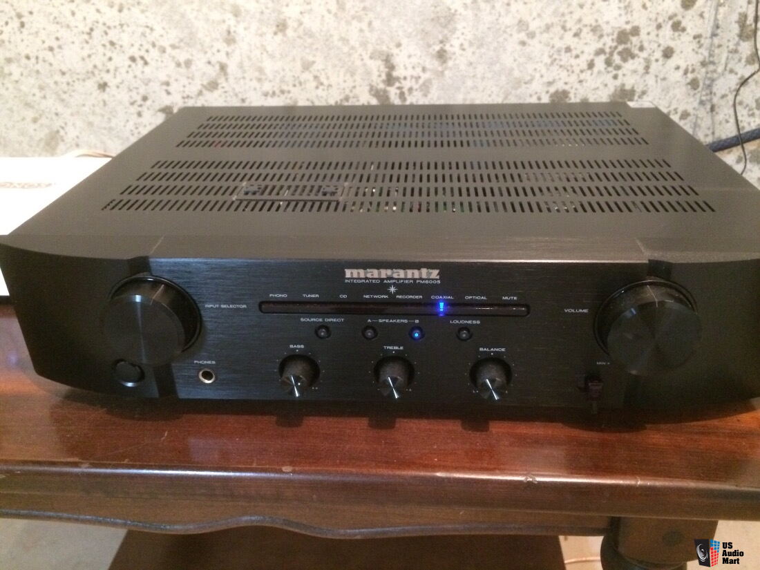 Marantz PM-6005 Integrated Amplifier w/ built-in DAC For Sale - US ...