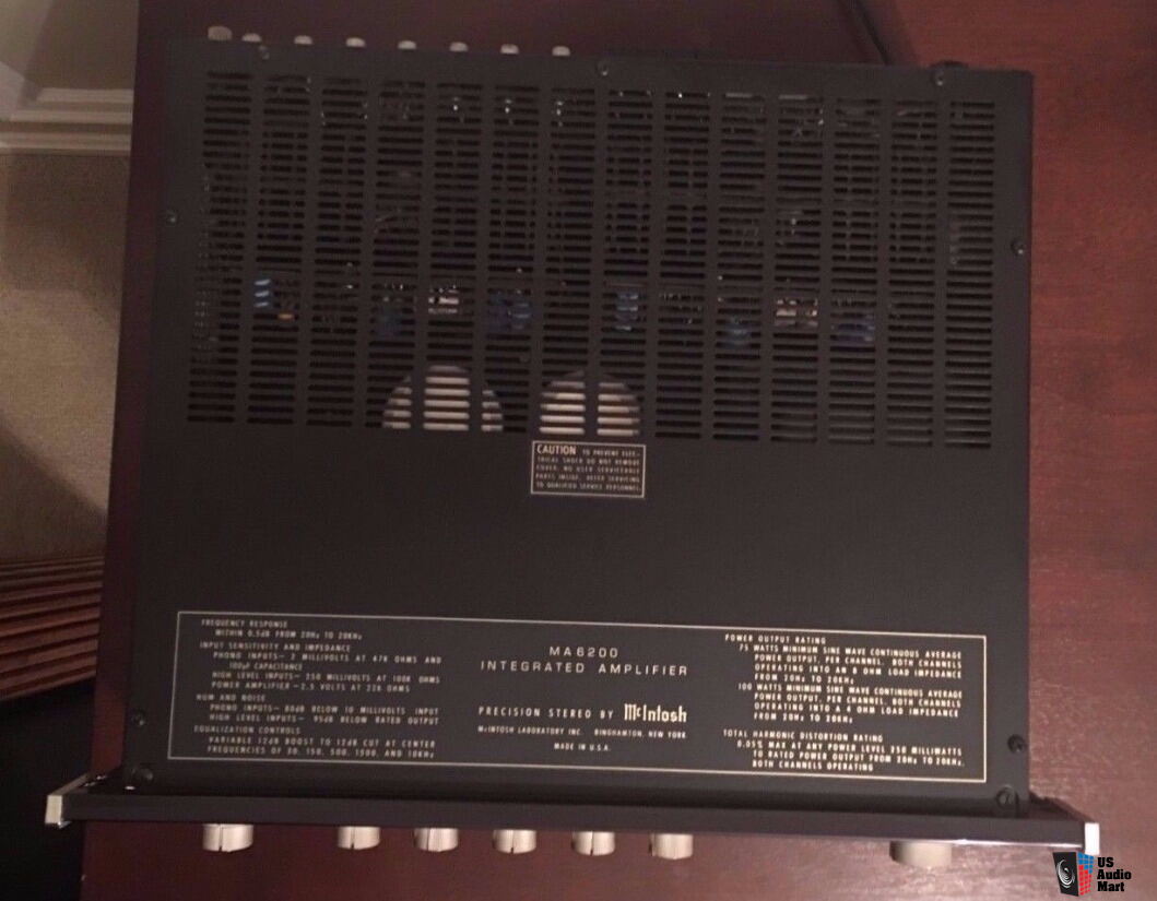 McIntosh MA6200 Integrated Amplifier Photo #1448600 - Aussie Audio Mart