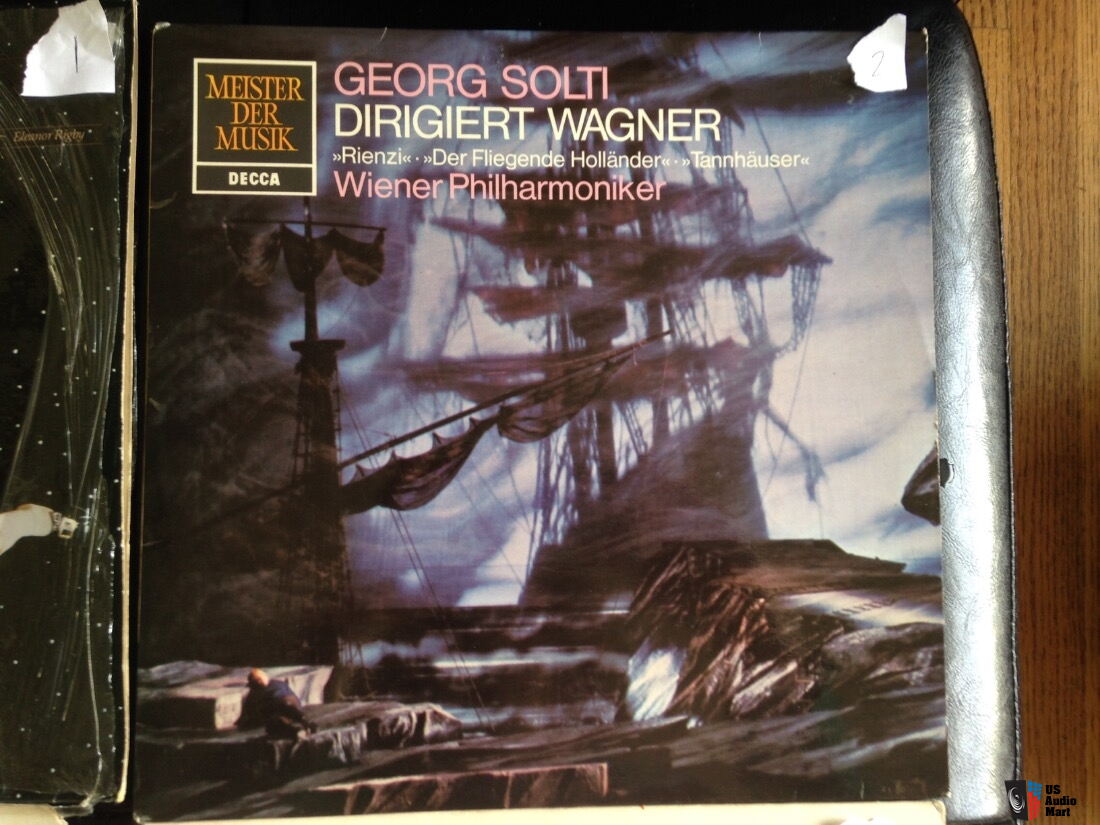 4 Vinyl Record Lot- Walter/Wendy Carlos Moog, Solti Wagner, Nonesuch ...