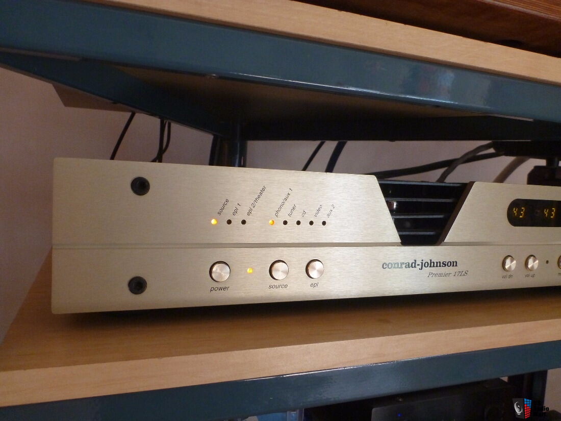 Conrad Johnson Premier 17LS preamp upgraded musicaps Photo #1454762 ...