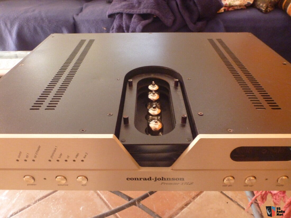 Conrad Johnson Premier 17LS preamp upgraded musicaps Photo #1454763 ...