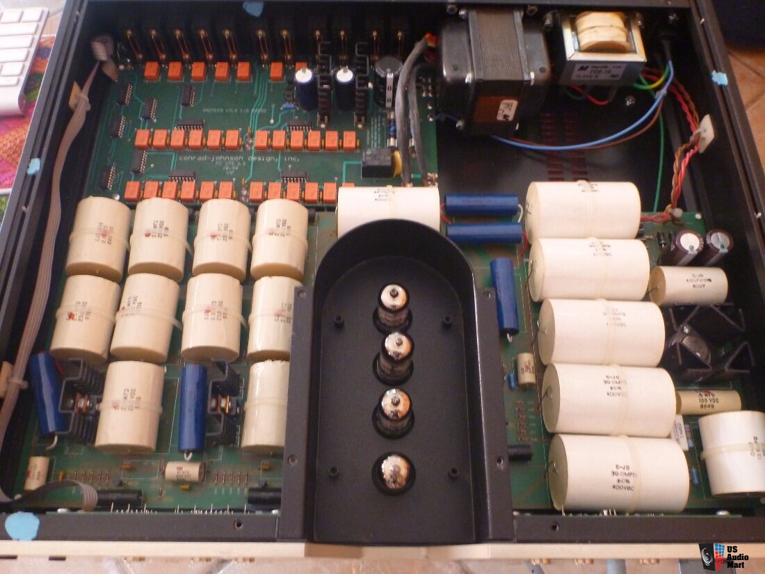 Conrad Johnson Premier 17LS preamp upgraded musicaps Photo #1454773 ...