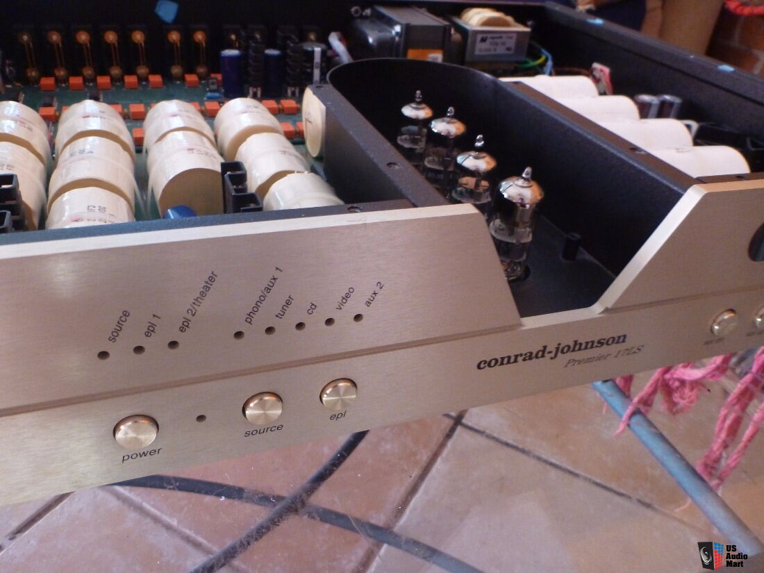 Conrad Johnson Premier 17LS preamp upgraded musicaps Photo #1454770 ...