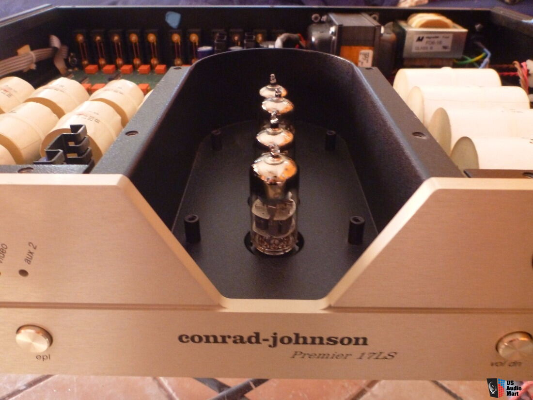 Conrad Johnson Premier 17LS preamp upgraded musicaps Photo #1454774 ...
