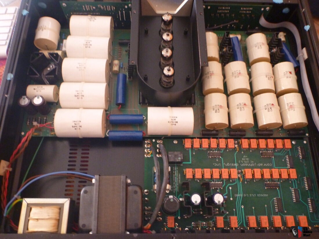 Conrad Johnson Premier 17LS preamp upgraded musicaps Photo #1454774 ...