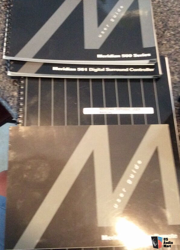 Meridian 562v multimedia controller & 565 digital surround processor ...