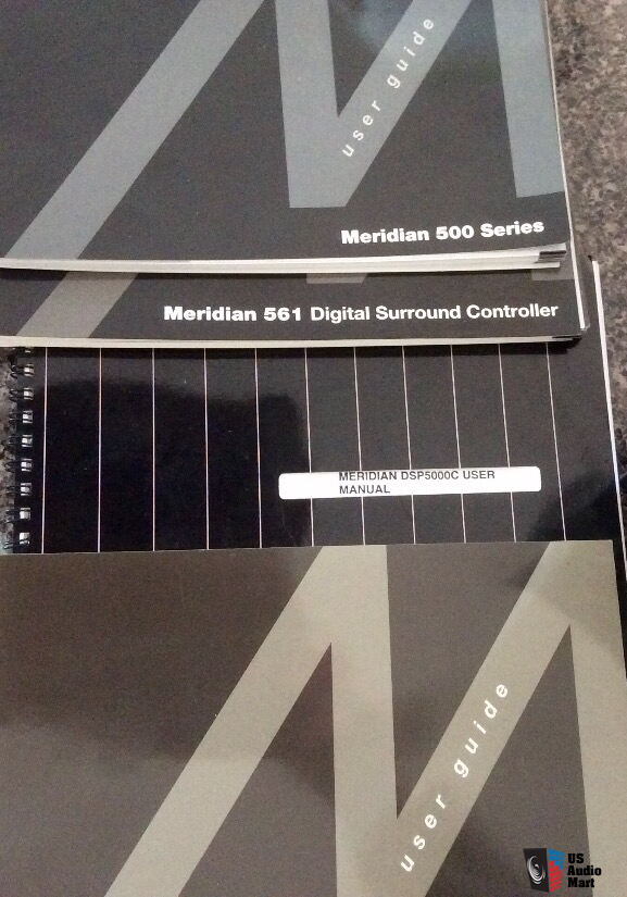 Meridian 562v multimedia controller & 565 digital surround processor ...