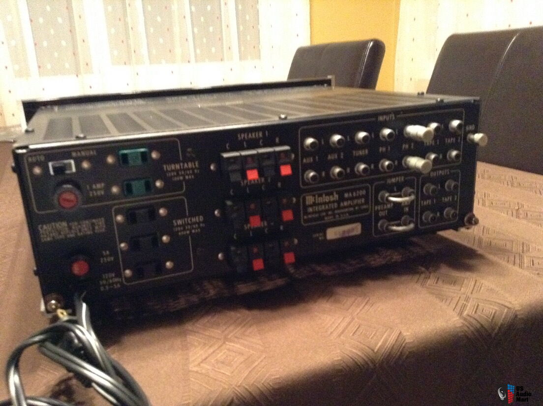 McIntosh MA6200 Integrated Amplifier Photo #1462433 - US Audio Mart