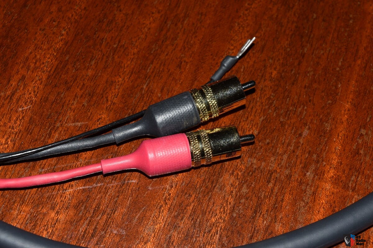Cardas Golden Reference 1.5 meter stereo phono cable DIN to RCAs Nice ...