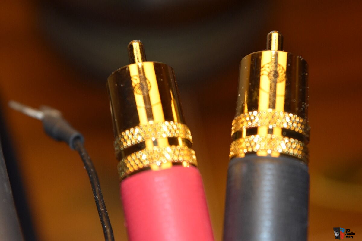 Cardas Golden Reference 1.5 meter stereo phono cable DIN to RCAs Nice ...