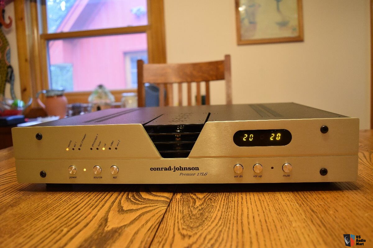 Conrad johnson premier 17ls line stage preamplifier