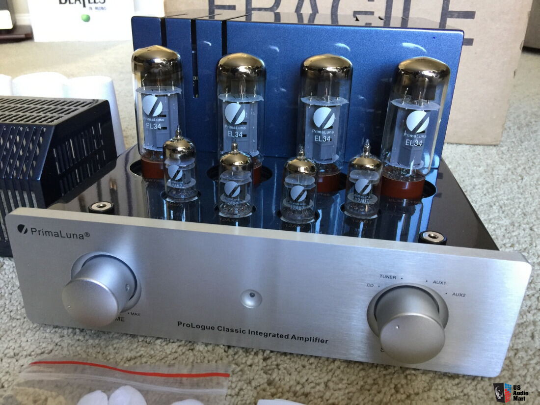 PrimaLuna ProLogue Classic Integrated Amp - 4 Month old Mint Cond Photo ...