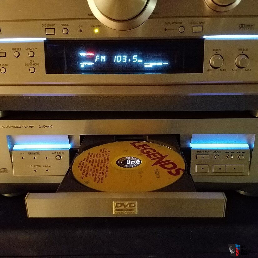 Technics DVD-A10 CD DVD AUDIO/VIDEO Player 192kHz/24 BIT Photo #1474000 ...