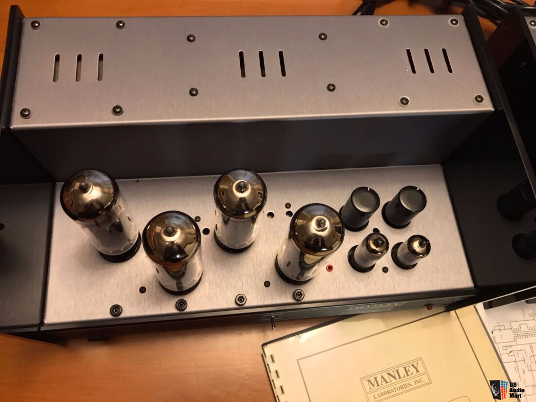 Manley Labs Lab 100 Monoblock Pair Of Tube Power Amps KT90 12AT7 Triode ...