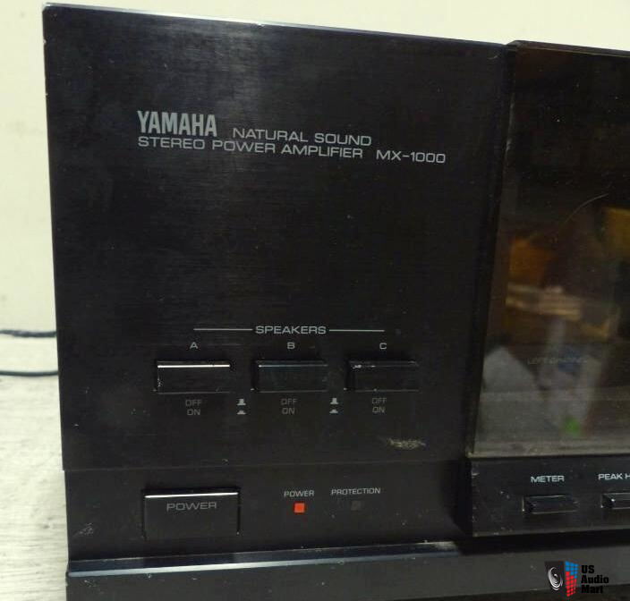 Yamaha MX-1000 Stereo Power Amplifier Excellent Condition works ...
