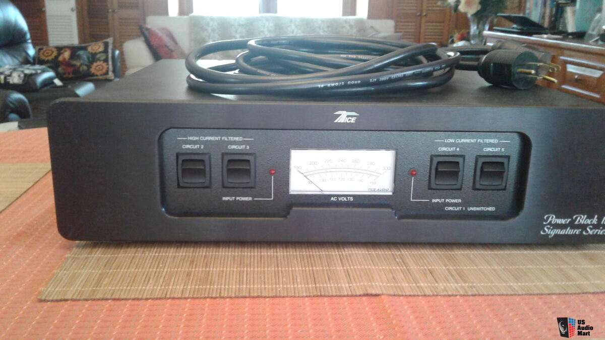 TICE Powerblock iii Signature Powerconditioner Photo #1477604 - Canuck ...