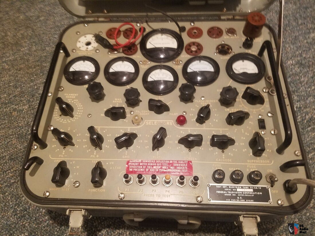 Tv2-a/u Military tube tester good working condition Photo #1480848 - US ...
