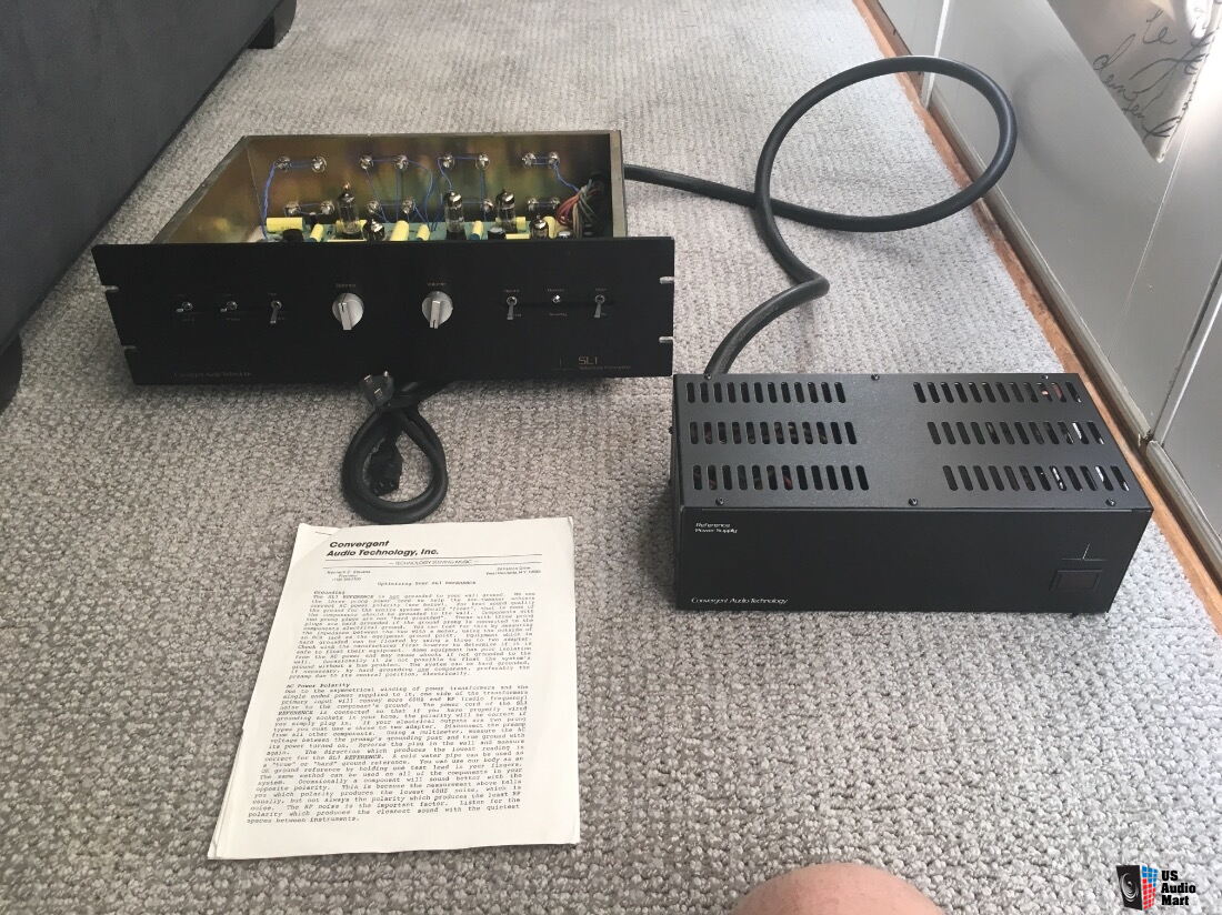 Convergent Audio Technology CAT SL-1 Reference preamplifier preamp w ...