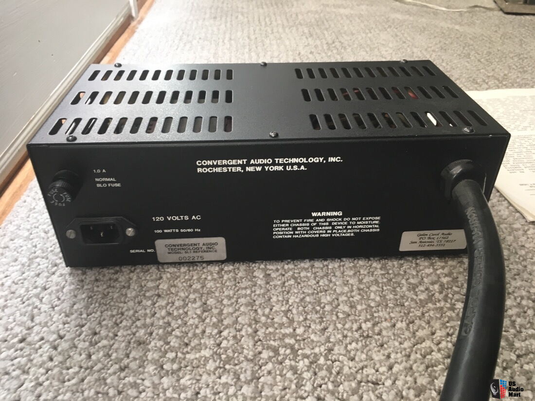 Convergent Audio Technology CAT SL-1 Reference preamplifier preamp w ...