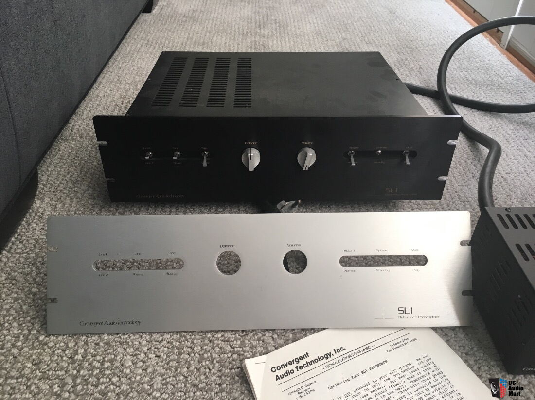 Convergent Audio Technology CAT SL-1 Reference preamplifier preamp w ...