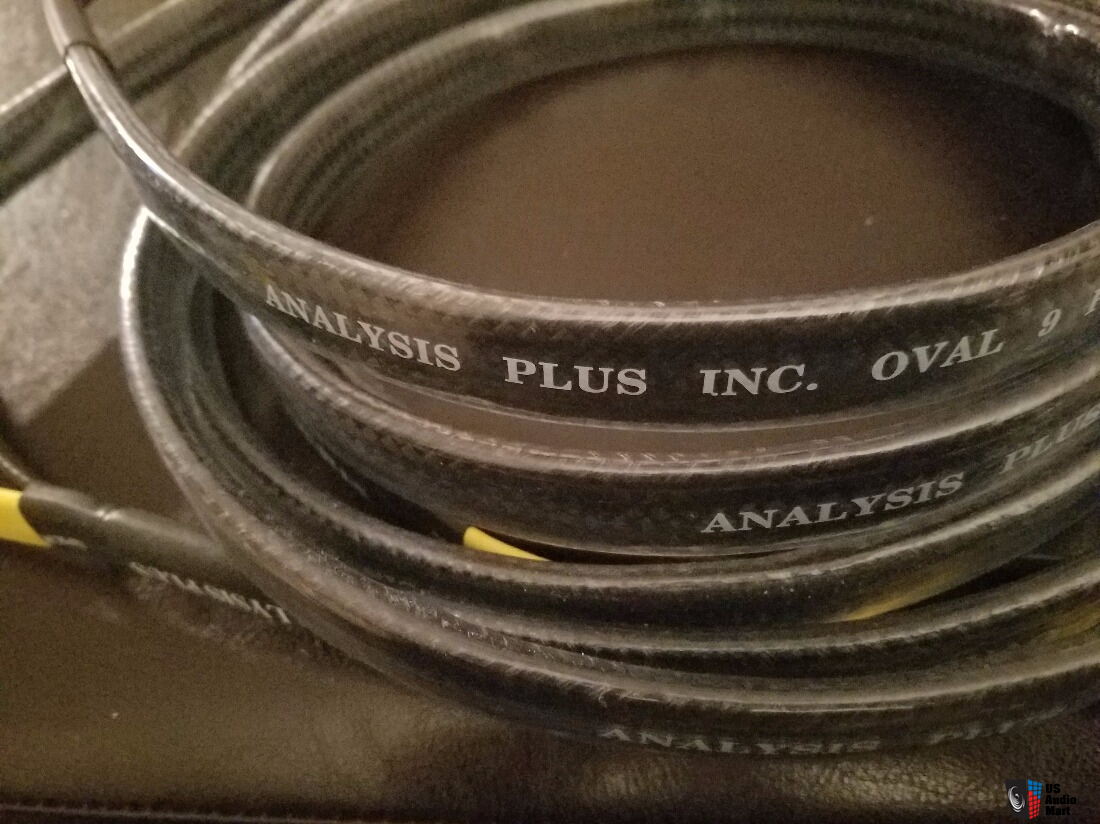 Analysis Plus Black Mesh Oval 9 ---- 8 foot Pair Photo #1484078 - US ...