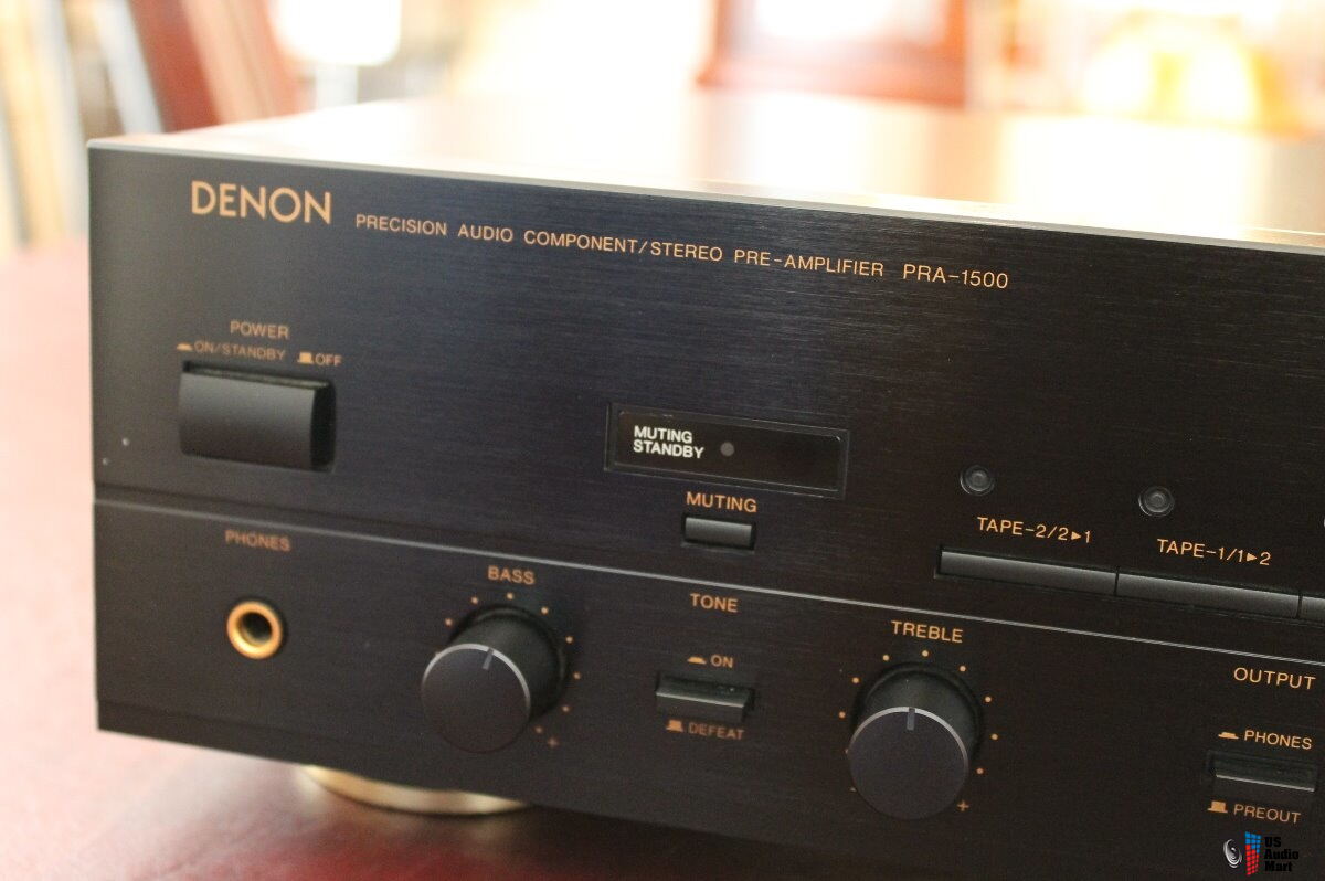 Denon PRA-1500 stereo preamplifier Photo #1486228 - UK Audio Mart