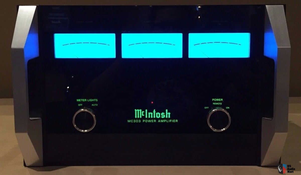 McIntosh - MC303 - 3 Channel Power Ampilifer - 300 Watts Per Channel ...