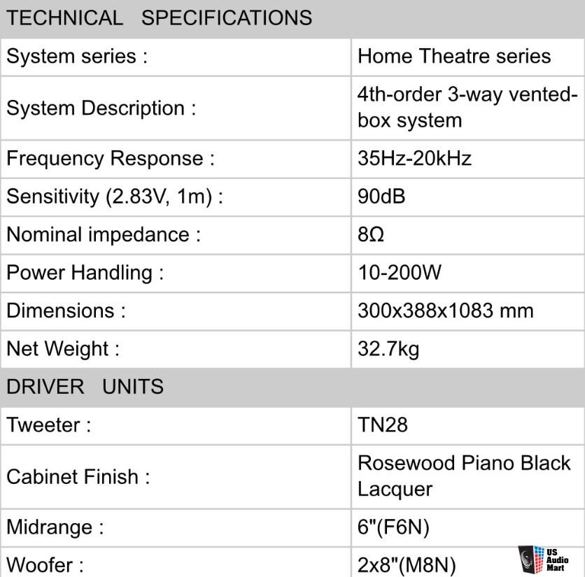 Price reduced! Swan Diva 6.1 speakers & C3 center channel Photo ...