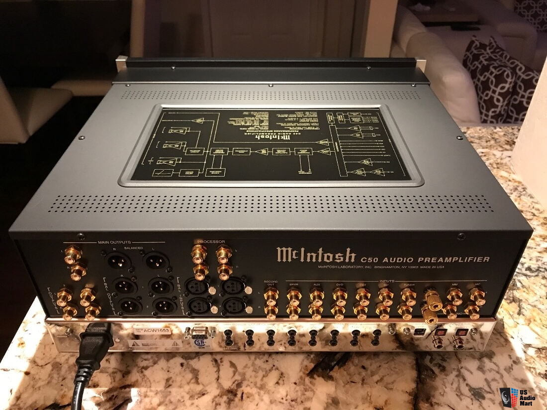 Mcintosh C50 Preamp as New, Full complete Remote & power cord never ...
