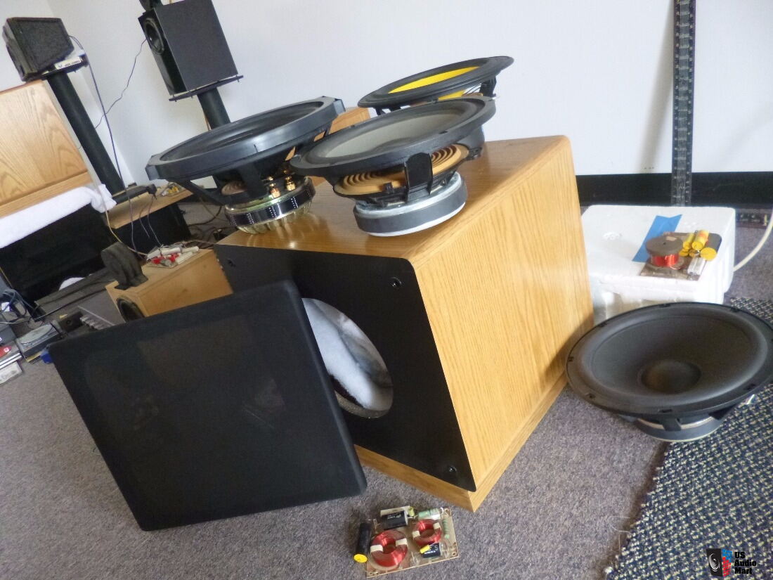 Audiophile Series 3 way speaker builder project with crossovers. Sub ...