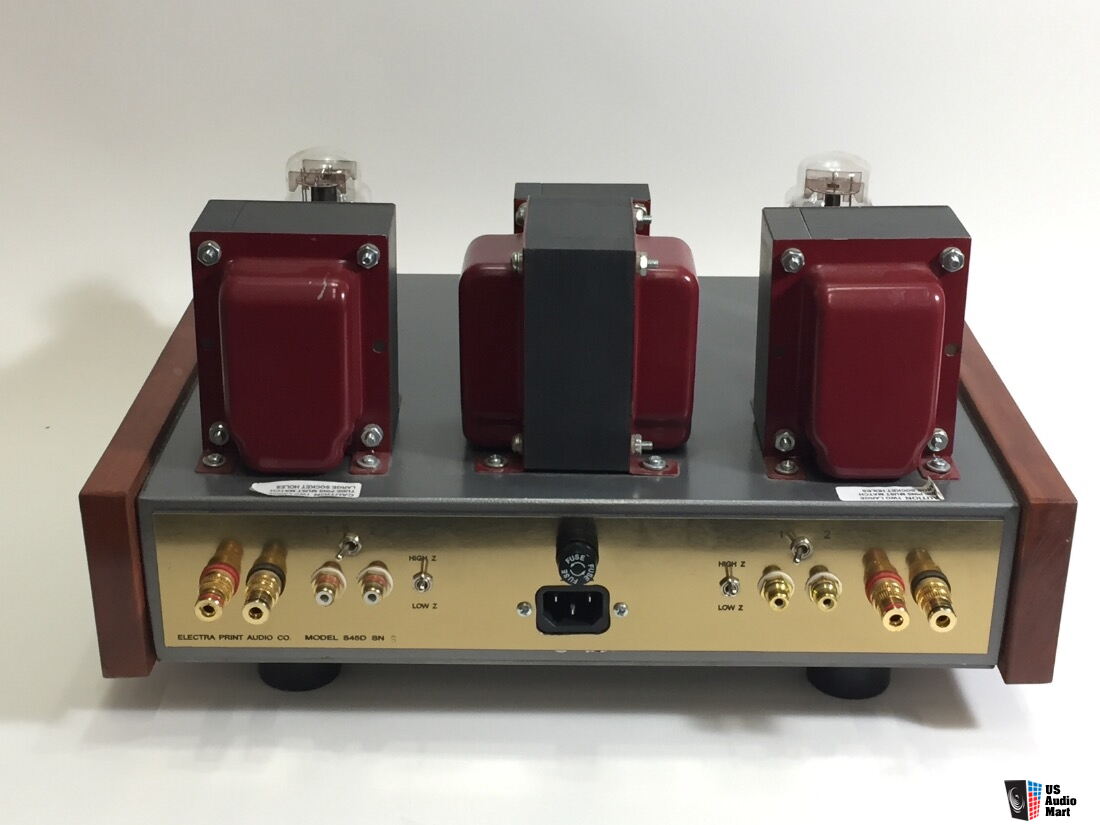 Electra Fidelity Silver 45 SE Integrated Triode Amplifier Photo ...