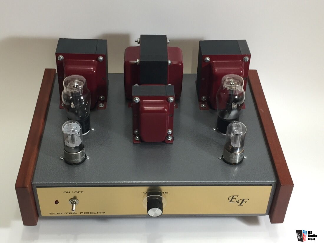 Electra Fidelity Silver 45 SE Integrated Triode Amplifier Photo ...