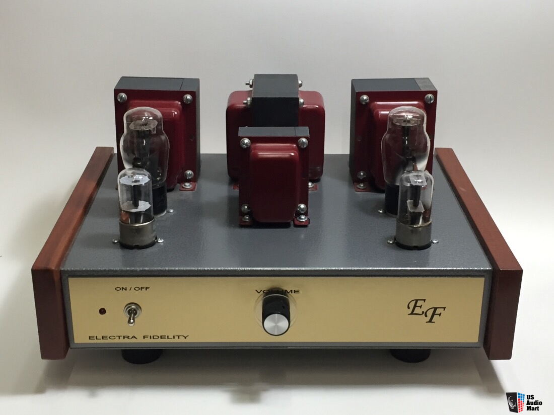 Electra Fidelity Silver 45 SE Integrated Triode Amplifier Photo ...
