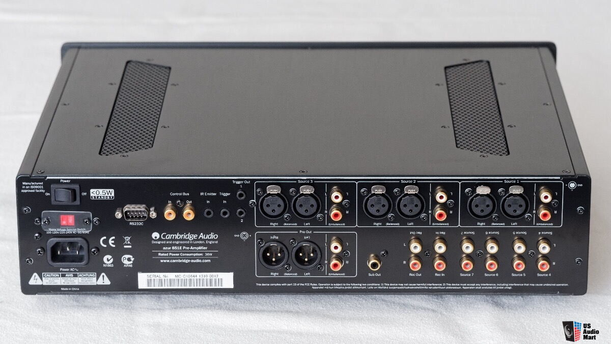 Cambridge Audio Azur 851E Flagship Preamplifier Photo #1521113 - US ...