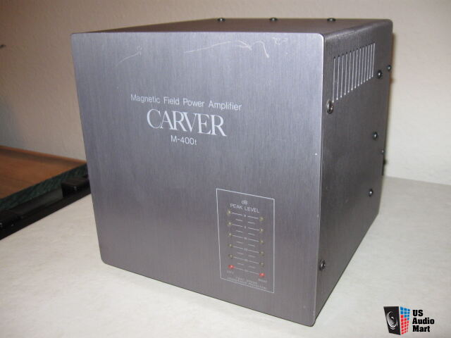 Carver M-400T 2-Channel Amplifier or use as a Mono Block @ 500 watts ...
