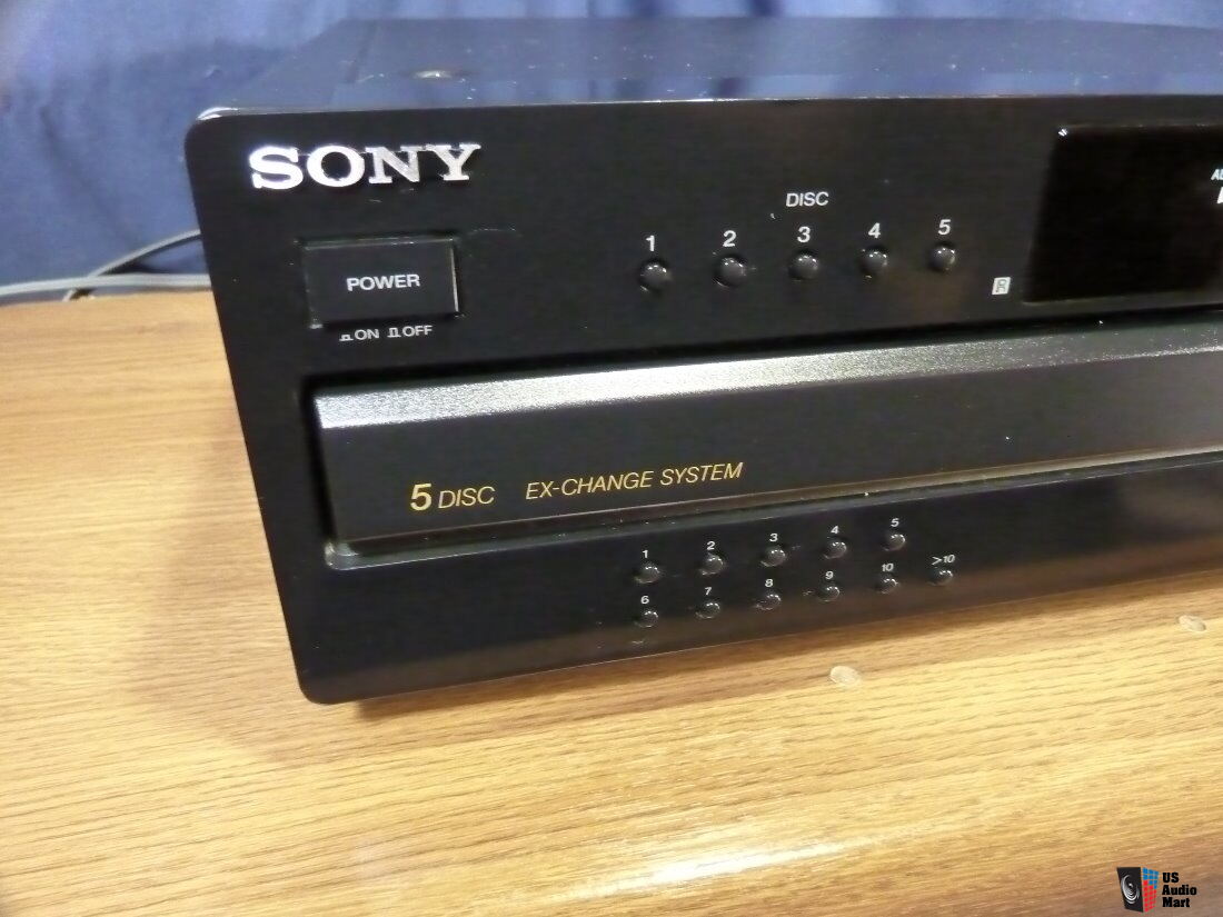 SONY ES 5 Disc CD player/ changer Model CDP-CA7ES serviced No remote ...