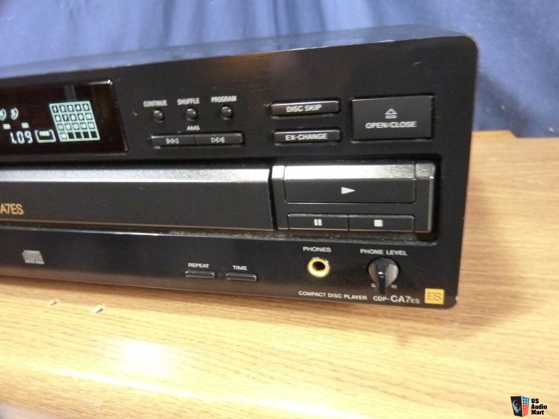 SONY ES 5 Disc CD player/ changer Model CDP-CA7ES serviced No remote ...