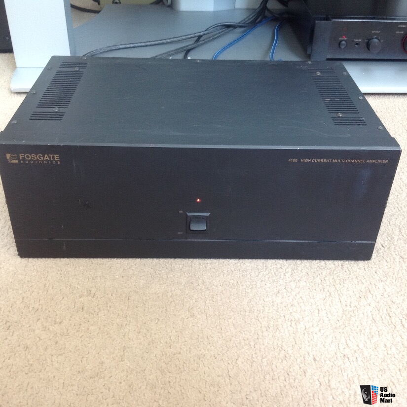 Fosgate 4100 HIGH CURRENT POWER Amplifier Best Offer For - US Audio Mart
